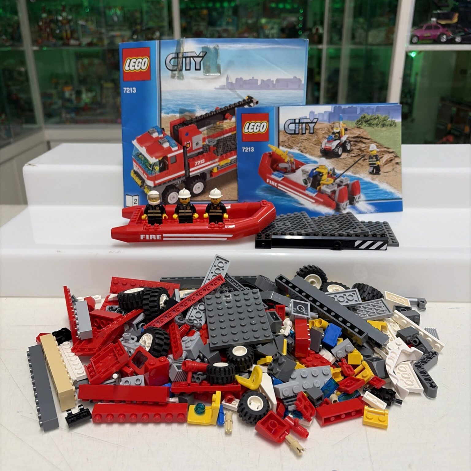 Lego City 7213 - Off-Road Fire Truck & Fireboat - completo - I Giochi ...
