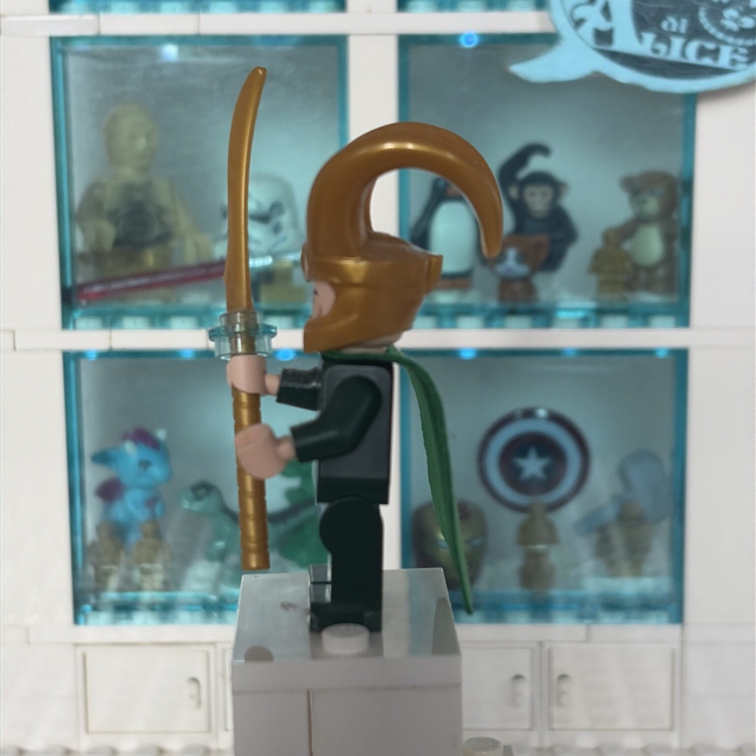 LEGO Minifigure - Loki sh0644 - SUPER HERO minifigures - I Giochi di Alice