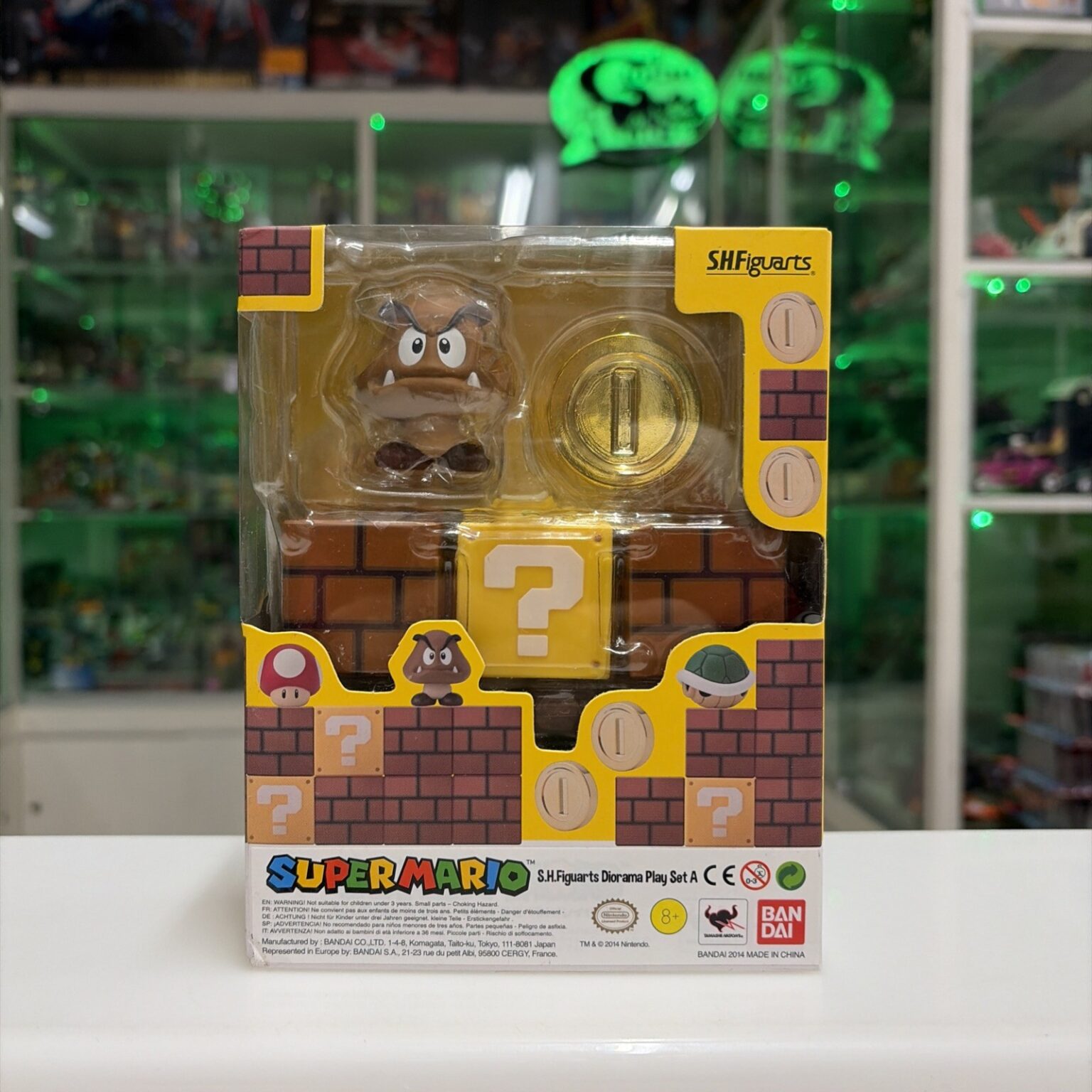 Bandai - SH Figuarts - SUPER MARIO Nintendo Diorama Play Set A ...