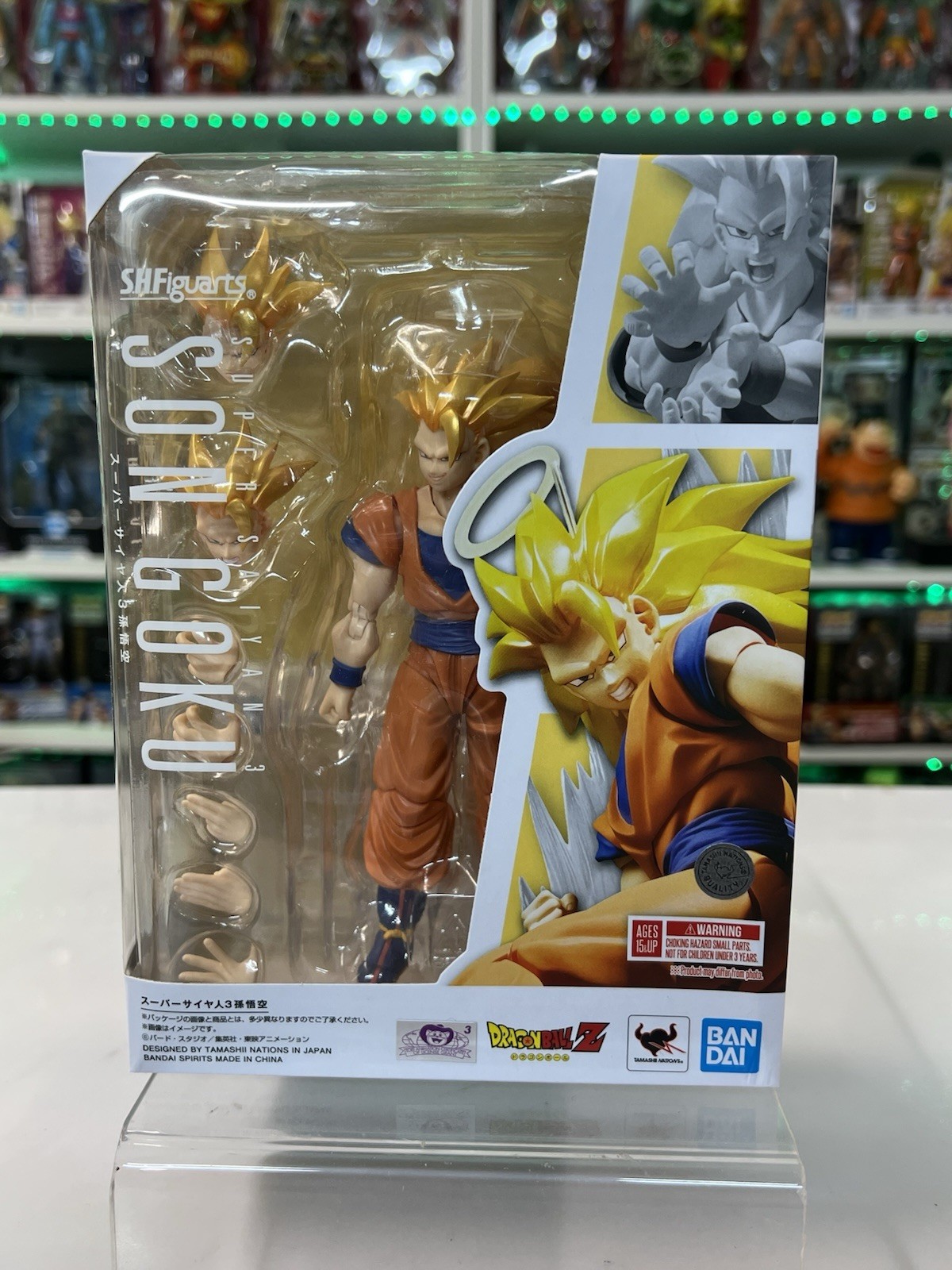 Bandai SH Figuarts Dragon Ball Z - Goku Super Saiyan 3 SSJ 3 - I Giochi ...