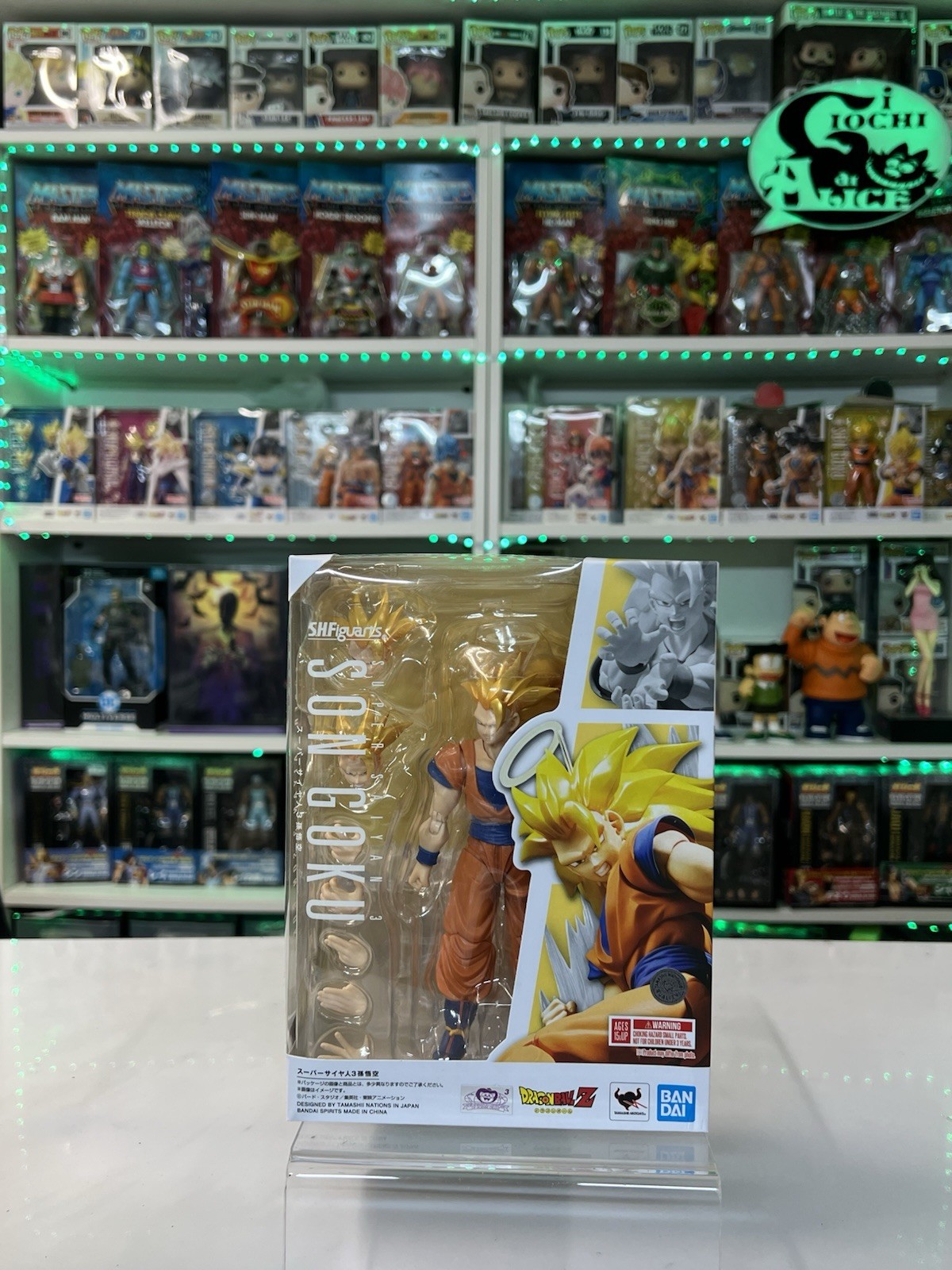 Bandai SH Figuarts Dragon Ball Z - Goku Super Saiyan 3 SSJ 3 - I Giochi ...