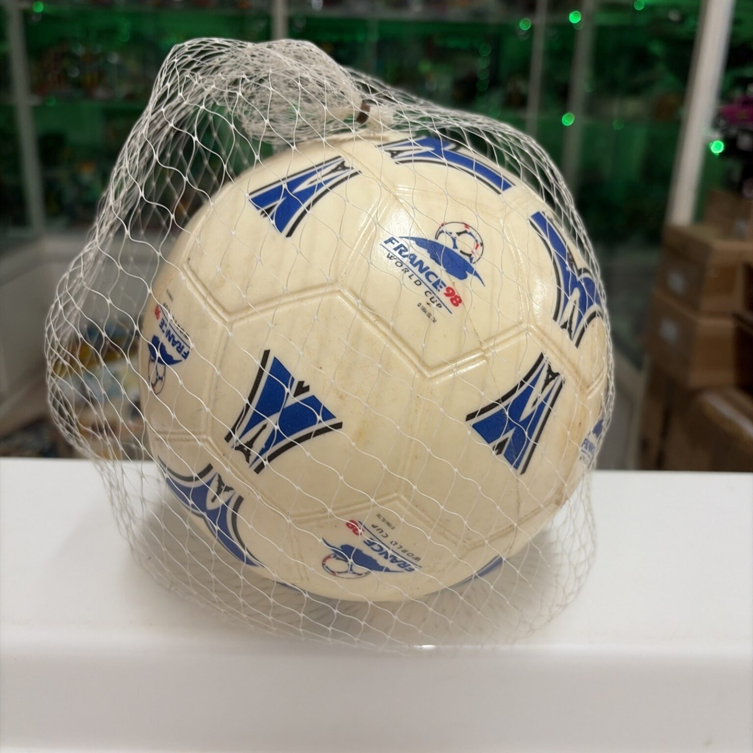 FRANCE 98 World Cup Pallone in Gomma CALCIO FOOTBALL FUSSBALL SOCCER ...