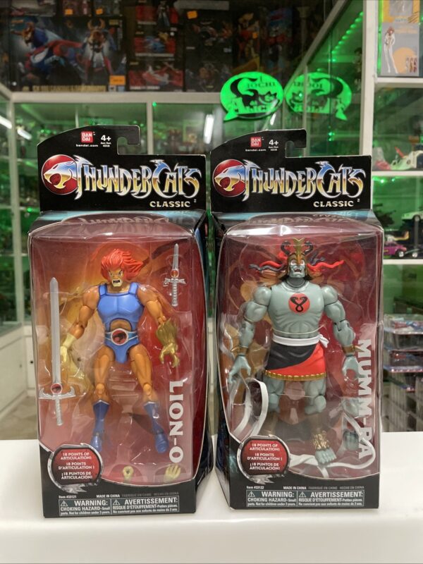 BANDAI Thundercats Classic - Lion-o e Mumm-ra - Nuovi Sigillati - I ...