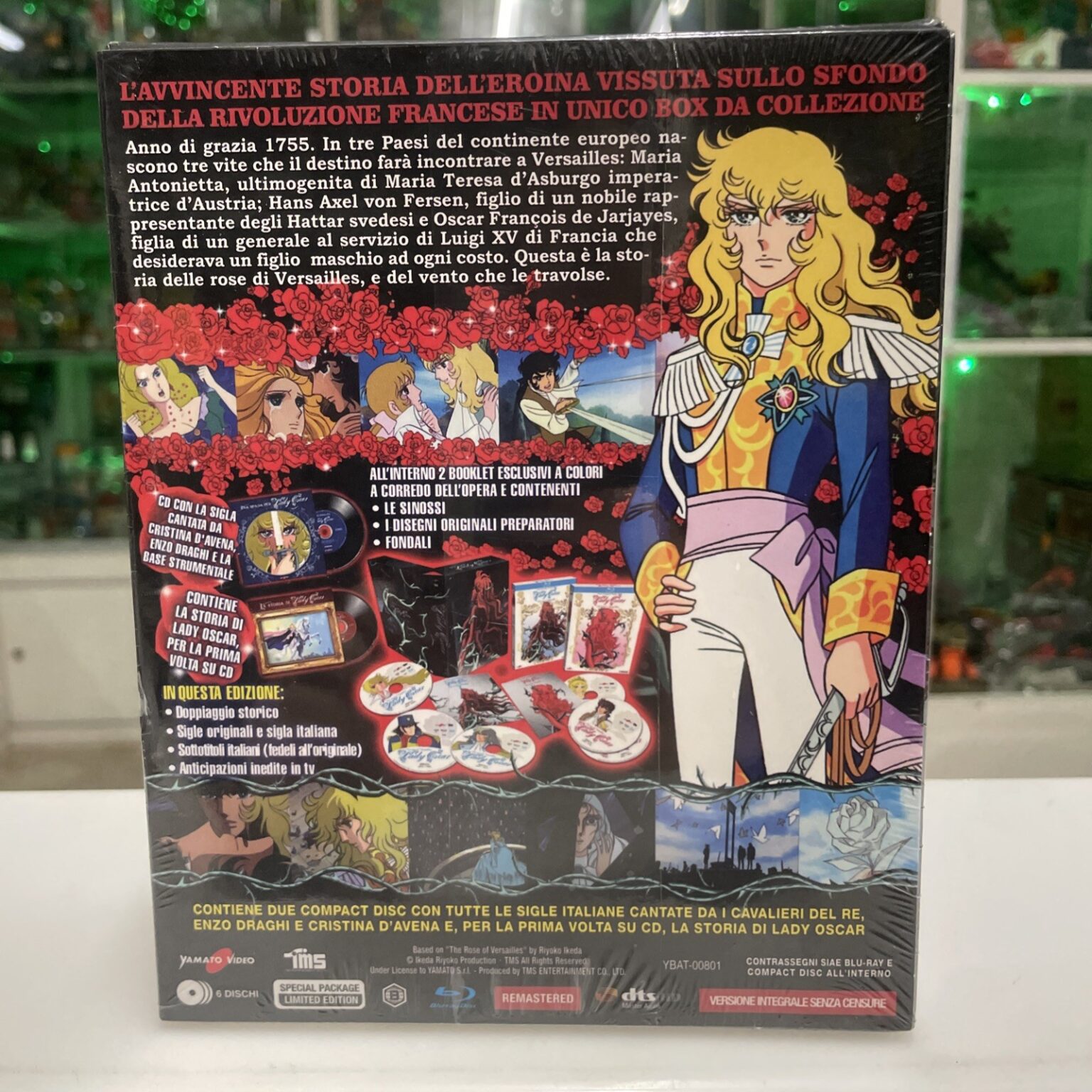 Blu-Ray Yamato Video - Lady Oscar La Serie Completa - NUOVO Sigillato ...