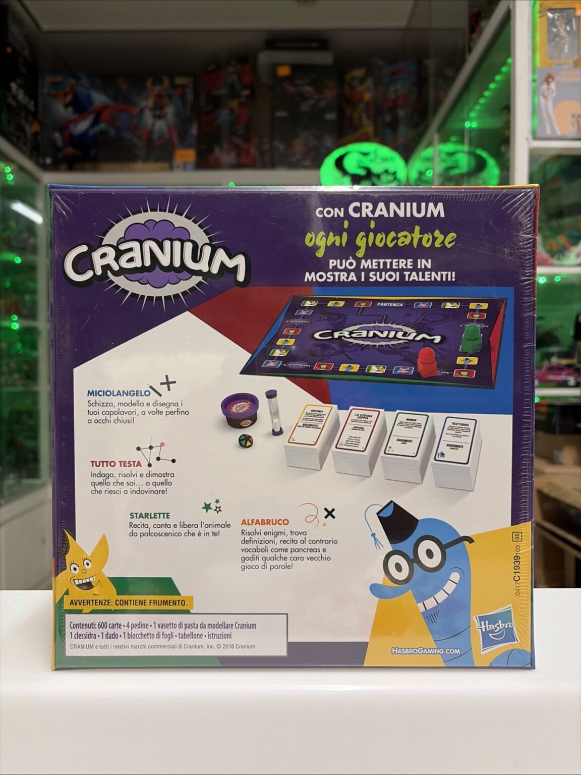 Hasbro Gaming CRANIUM Gioco da Tavolo - I Giochi di Alice