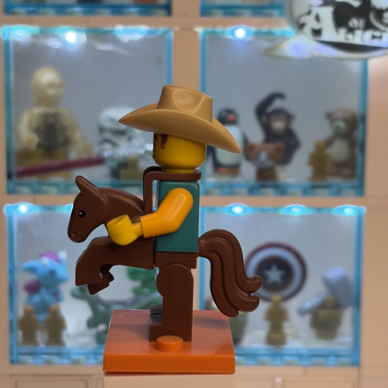 LEGO Minifigure - Cowboy Costume Guy Col326 - Serie 18 minifigures - I ...