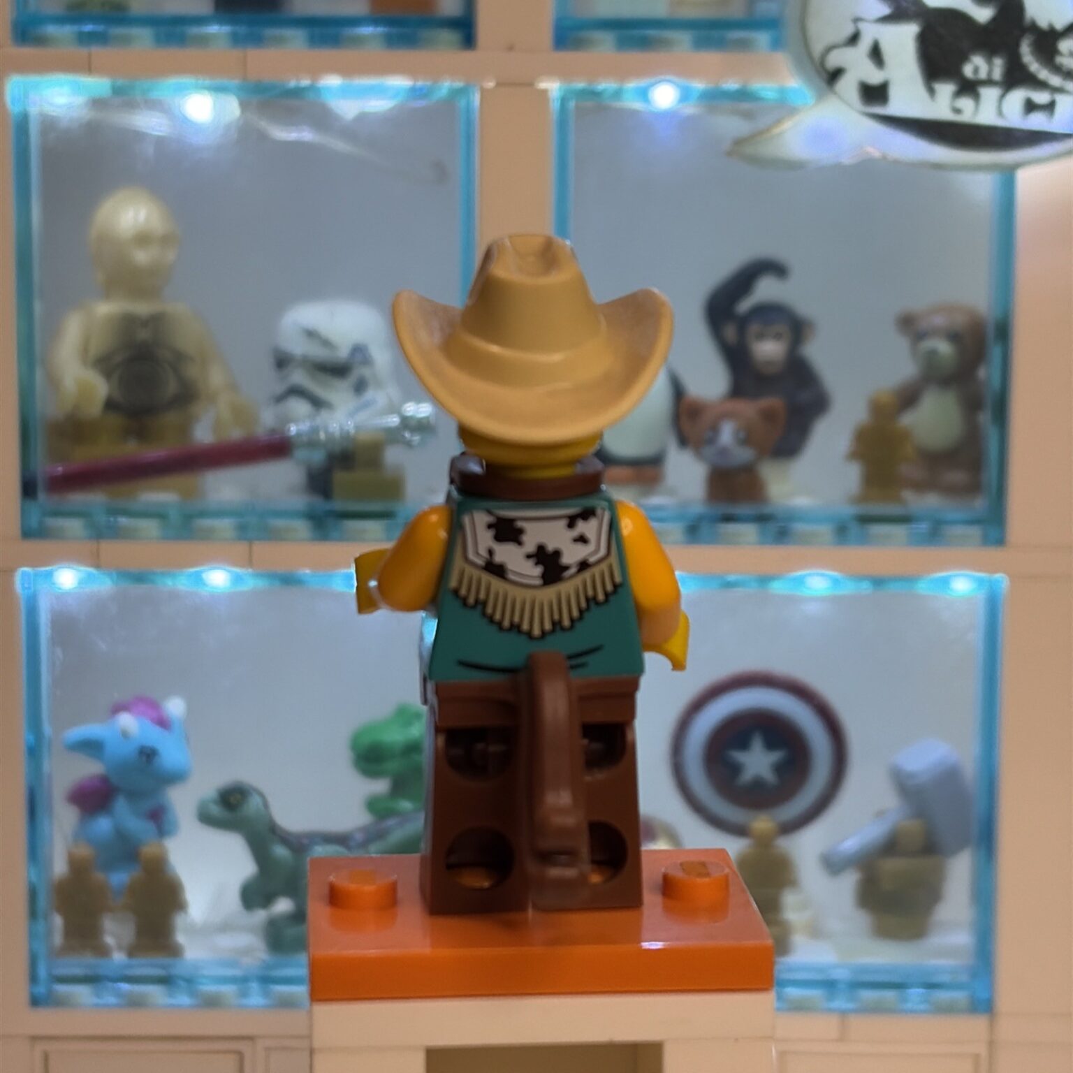 LEGO Minifigure - Cowboy Costume Guy Col326 - Serie 18 minifigures - I ...